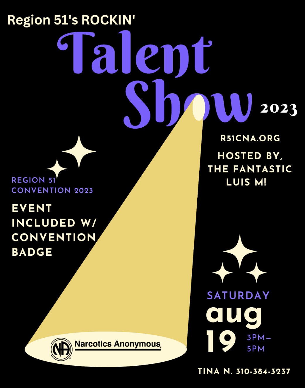 Entertainment – Region 51 Convention of Narcotics Anonymous